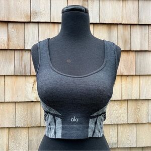 ALO Yoga | Intimates & Sleepwear | Alo Yoga Tempo Bra Tank In Grey ...